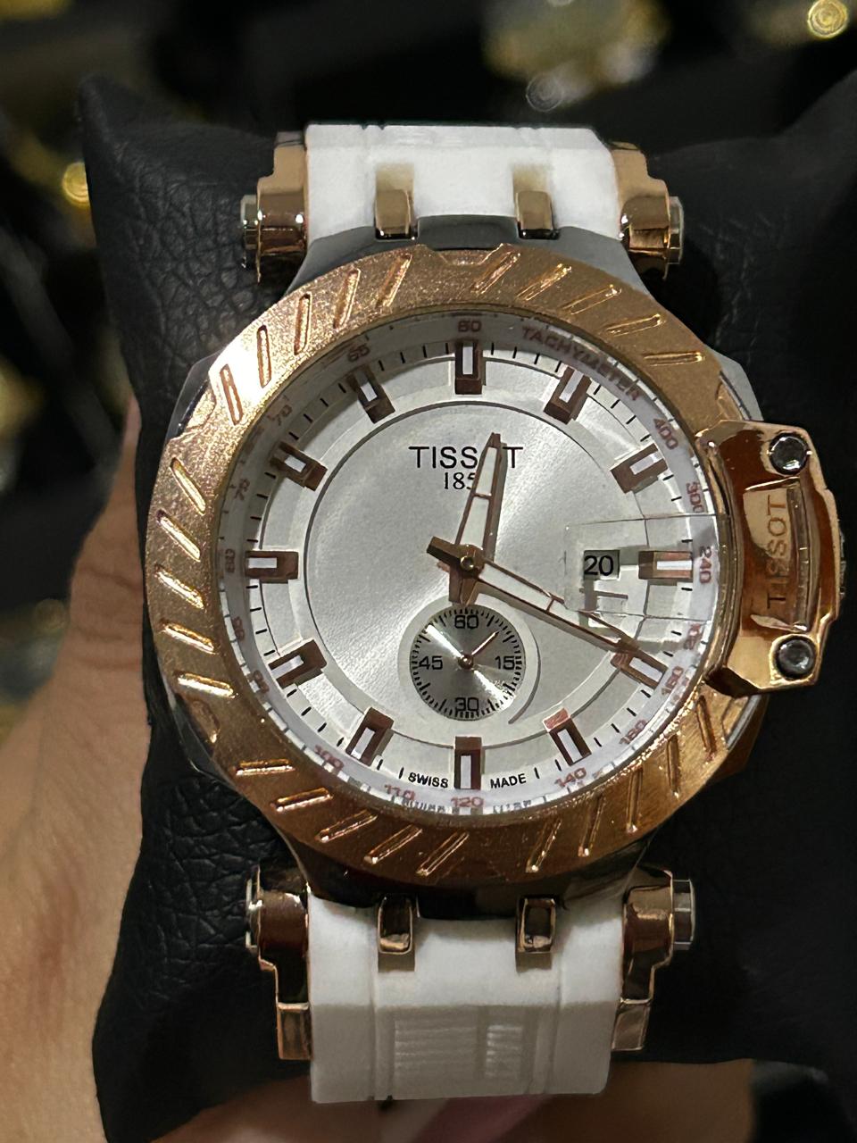 TSST GOMA BLANCO TABLERO PLATEADO BISEL PALO ROSA – ALMACEN DIGITAL